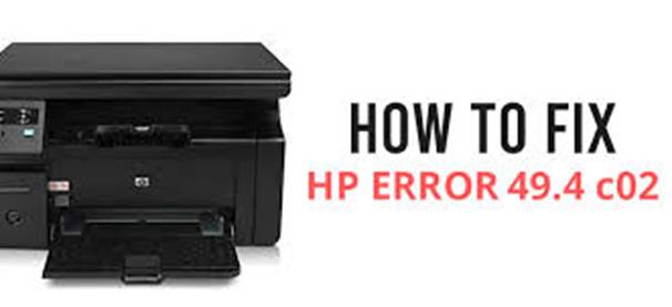 Fix HP printer error 49.4 c02 with Professional support - FreeOpenBook